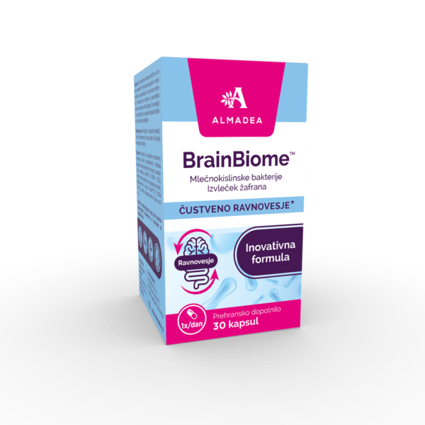 BrainBiome – Pri stresu in tesnobi – Almadea